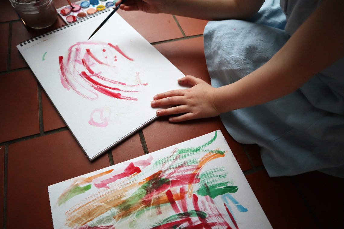 How to Make Crayon Resist Watercolor Art [Art Project for Kids When You ...